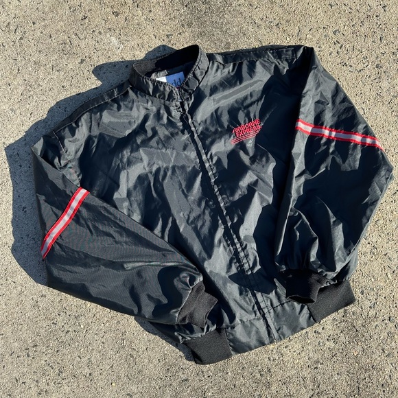 Todd | Jackets & Coats | Vintage Airborne Express Bomber Jacket Sz Xl ...